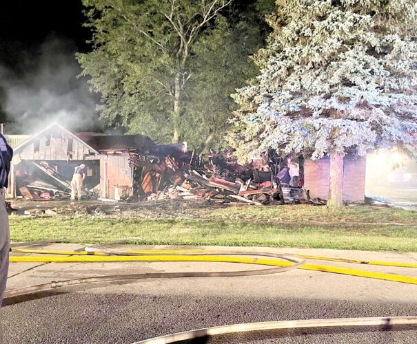 Fire destroys Stanhope home | News, Sports, Jobs - Messenger News